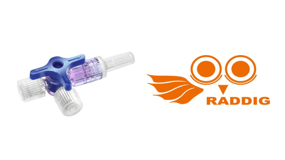 Discofix C Dreiwegehahn, blau (VE 100 Stück), 39,14